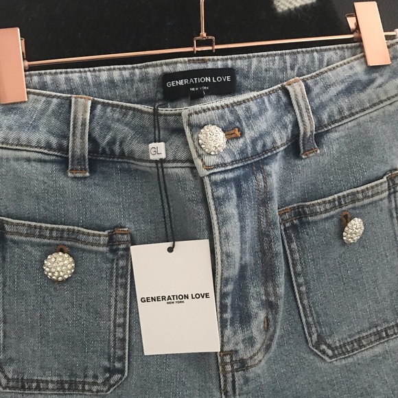 Generation Love | Jeans | Generation Love Flare Jeans With Bling ...